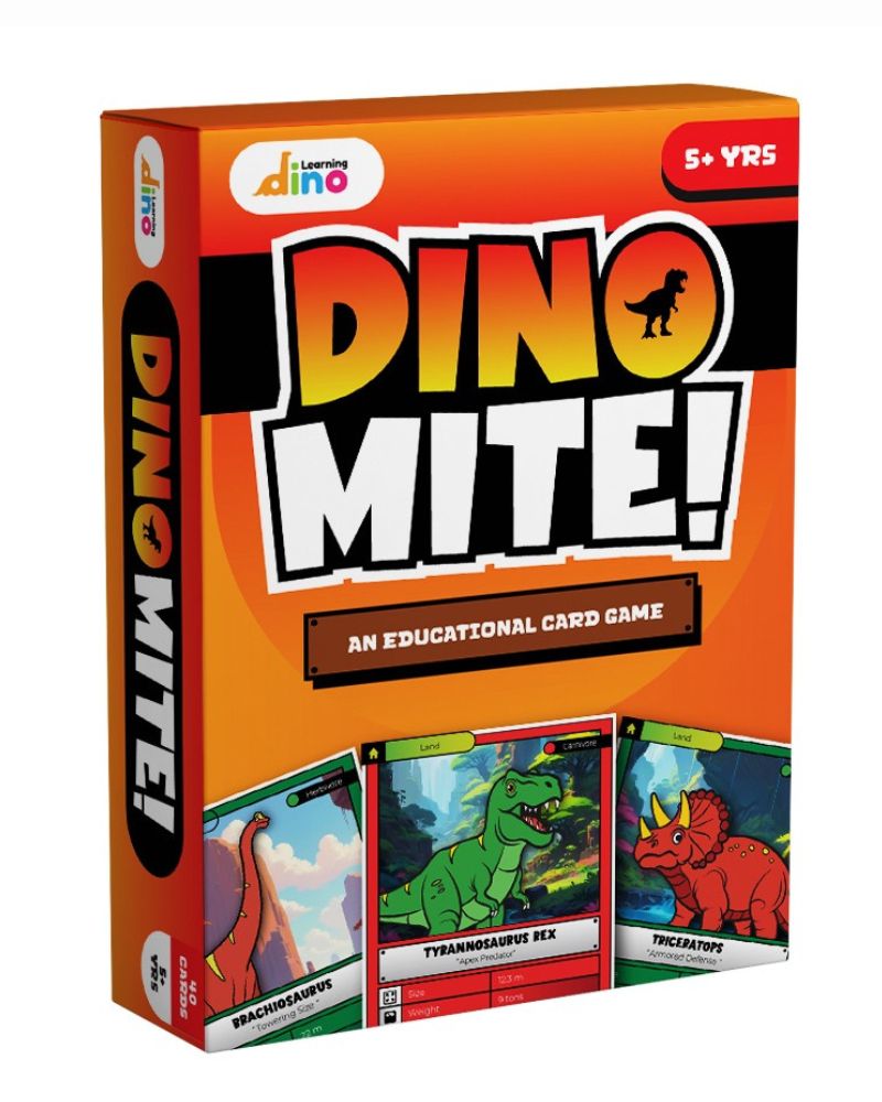 Dinomite - Dinosaur Trump Card Game